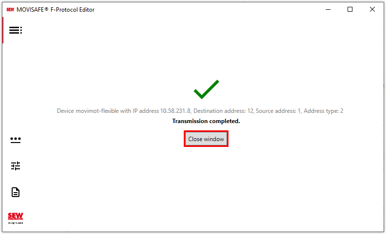 Configuring PROFIsafe parameters
