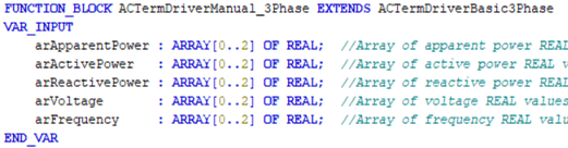 Additional functions